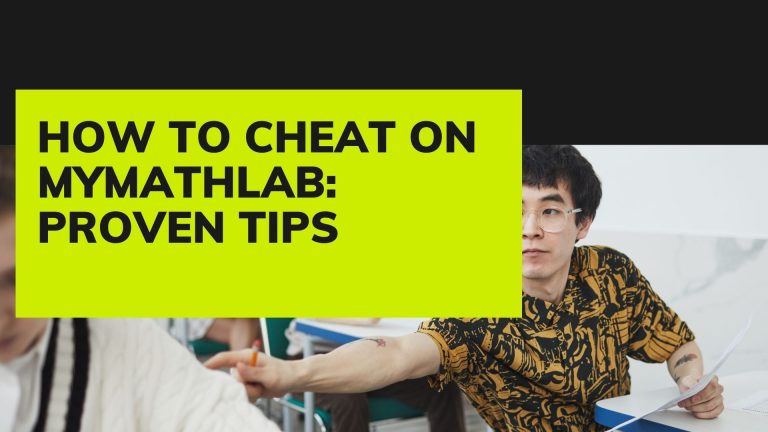 How To Cheat On MyMathLab Without Getting Caught